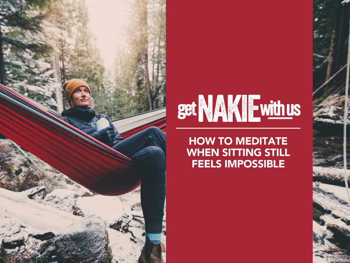 How to meditate when sitting still feels impossible | Free Shipping ...